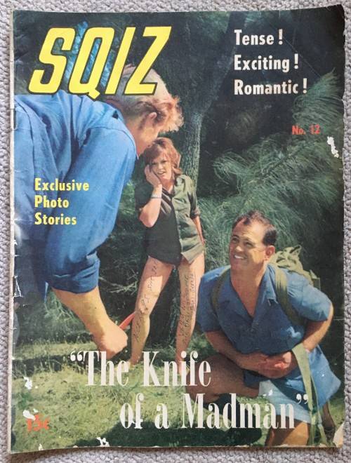 Afrikaans Fiction - SQIZ number 12 - The knife of a madman - Fotoboek ...