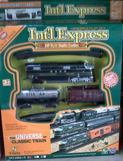 Trains, Boats & Buses - Int'l Express - the Classic Train Set was sold ...