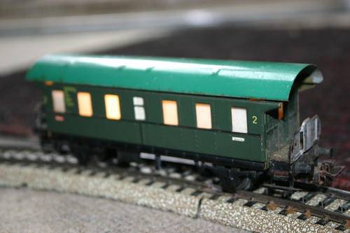 Railway - Marklin HO 2nd Class Coach All Metal 4002 was sold for R70.00 ...