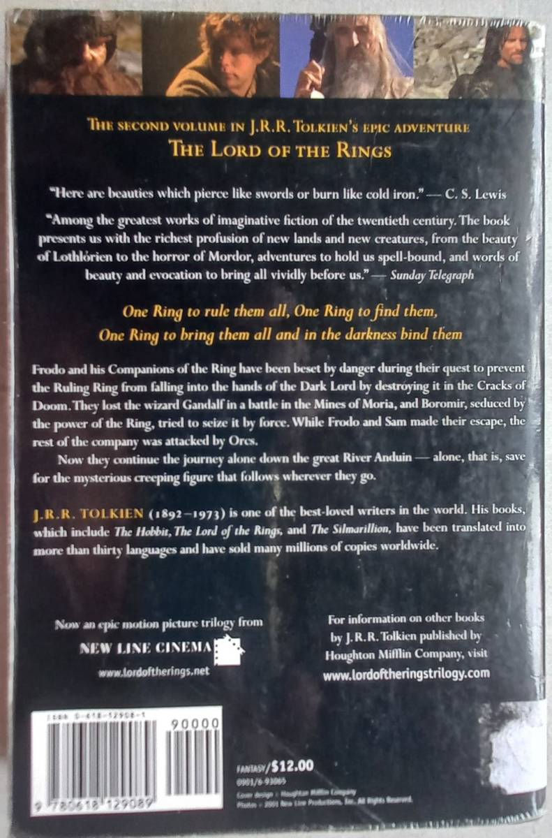 Science Fiction & Fantasy - THE TWO TOWERS (2nd PART OF THE LORD OF THE ...