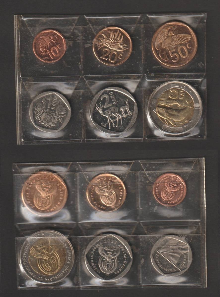 Collections & Lots - South Africa 2x Coin Sets 2023 (Bid per Set) was ...
