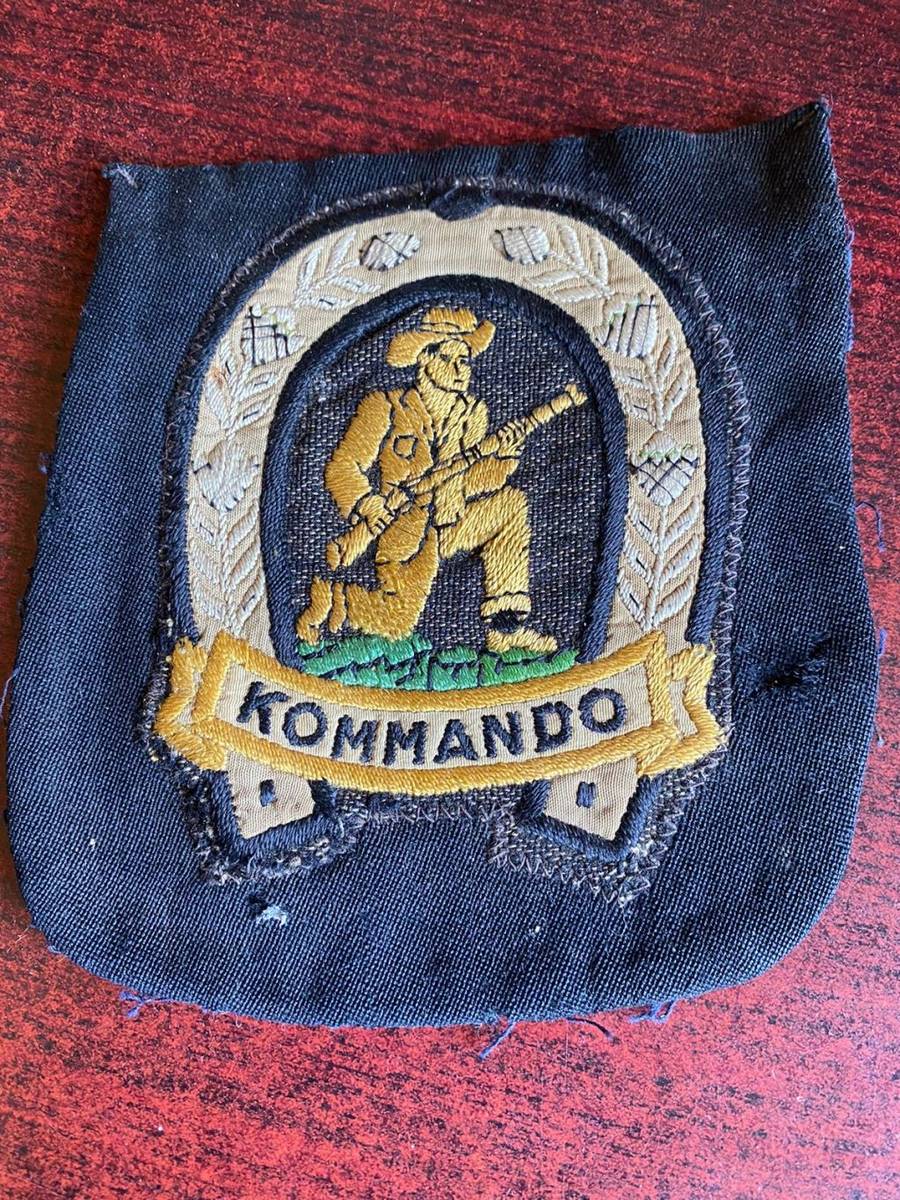 South African Army - VINTAGE SA COMMANDO BLAZER BADGE for sale in ...