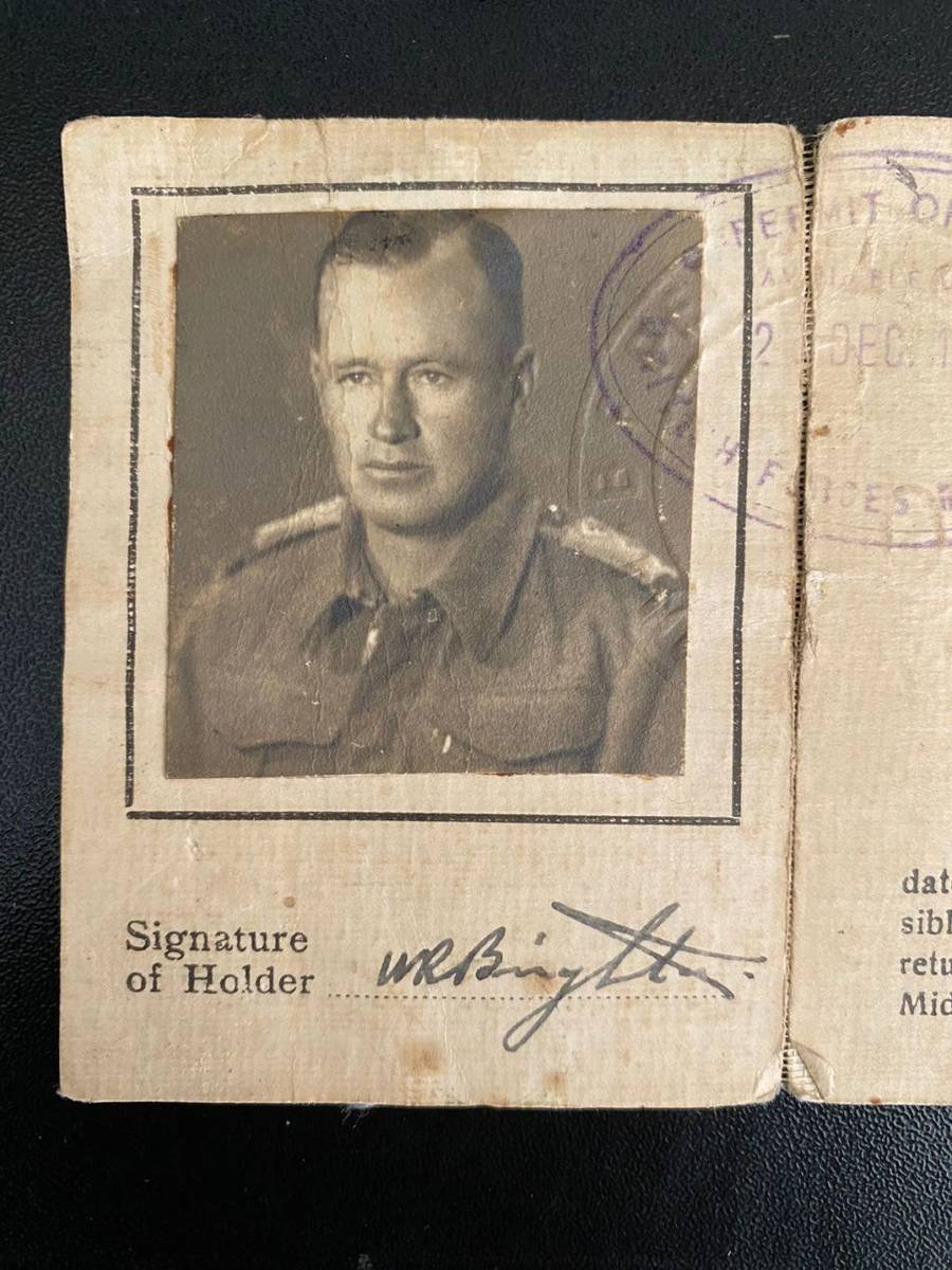 World War 2 - MINIATURE MEDAL GROUP,FULL SIZE MEDAL BAR -WW2 ID CARD TO ...