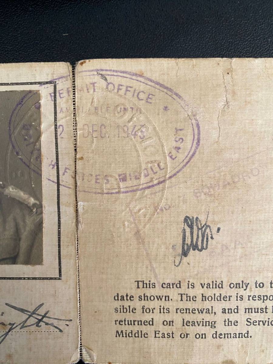 World War 2 - MINIATURE MEDAL GROUP,FULL SIZE MEDAL BAR -WW2 ID CARD TO CAPTAIN BRIGHTON WILLIAM ...