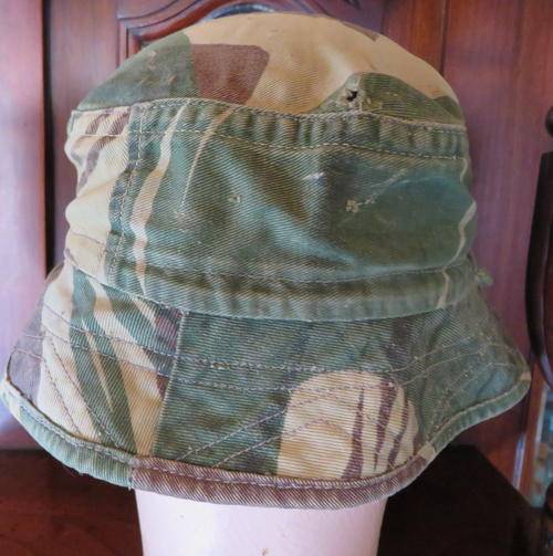 Headgear - ORIGINAL RHODESIAN CAMO BUSH HAT SIZE 55-WORN BUT GOOD ...