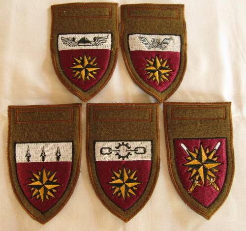 South African Army - RECCE - SANDF SPECIAL FORCES BRIGADE CLOTH FLASHES ...