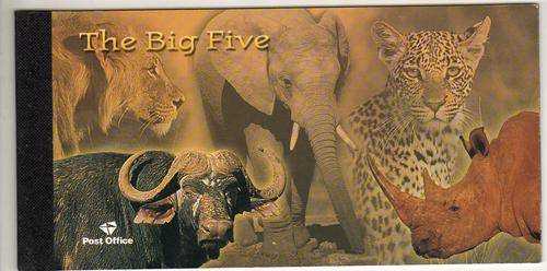 Republic of South Africa - SOUTH AFRICA 2001 BIG FIVE BOOKLET 54 ...