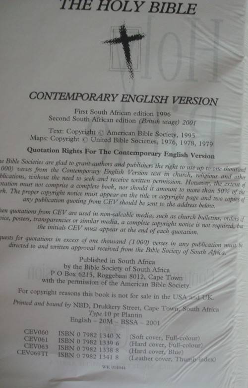 Philosophy, Religion & Spirituality - Bible - The Holy Bible ...