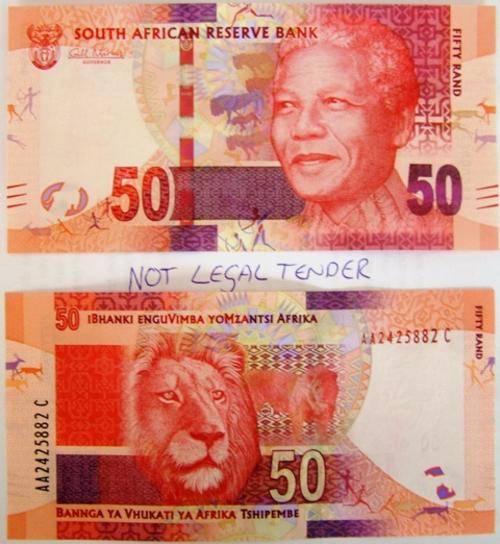 Gill Marcus - "AA" Prefix - Mandela Banknotes*** ? Please READ!!! AA ...