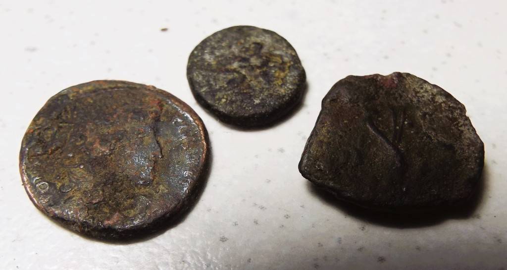 Ancient & Shipwreck - RARE Ancient Roman Coins x 3 ,,,2000 year old ...