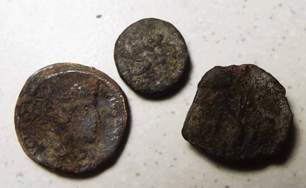 Ancient & Shipwreck - RARE Ancient Roman Coins x 3 ,,,2000 year old ...