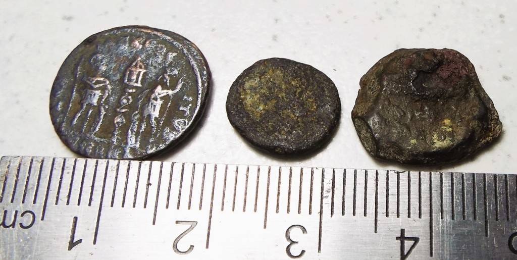 Ancient & Shipwreck - RARE Ancient Roman Coins x 3 ,,,2000 year old ...