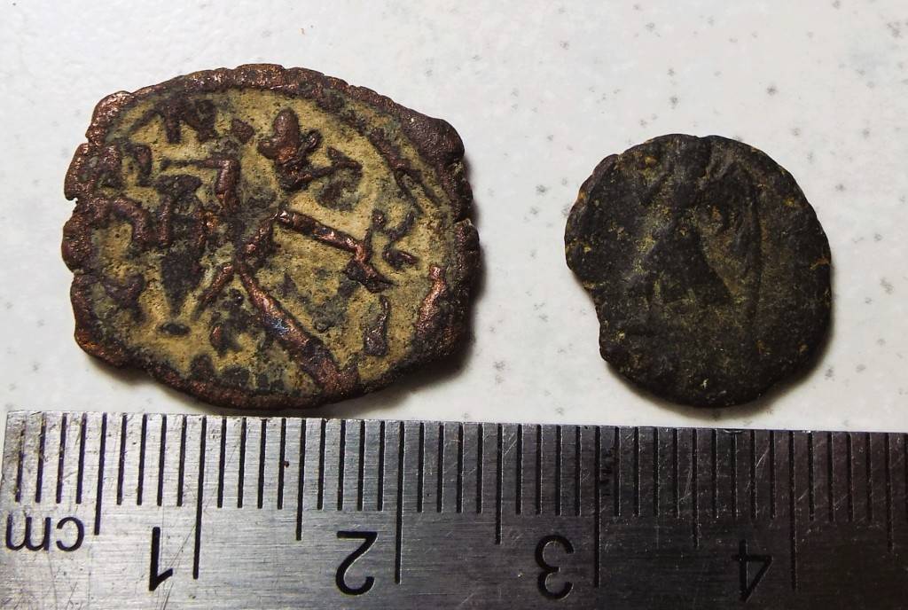 Ancient & Shipwreck - RARE Ancient Roman Coins x 2 ,,,2000 year old ...