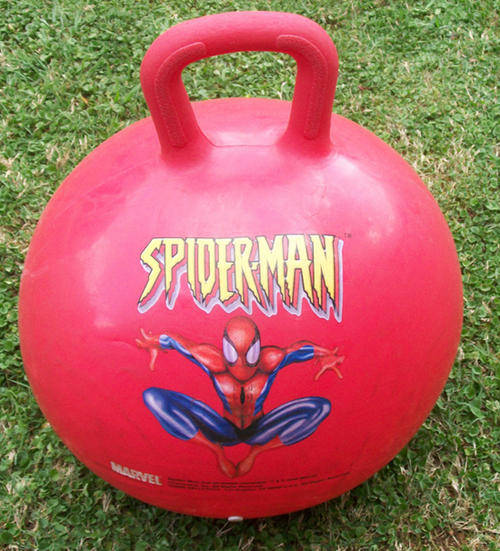 Jumping Castles & Inflatables - Marvel Spiderman Hopper Ball was sold ...