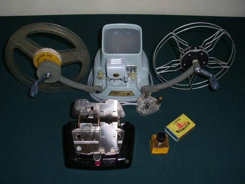 Other Photography - A VERNON 8MM MOVIE EDITOR MODEL 101 WITH DRY ...