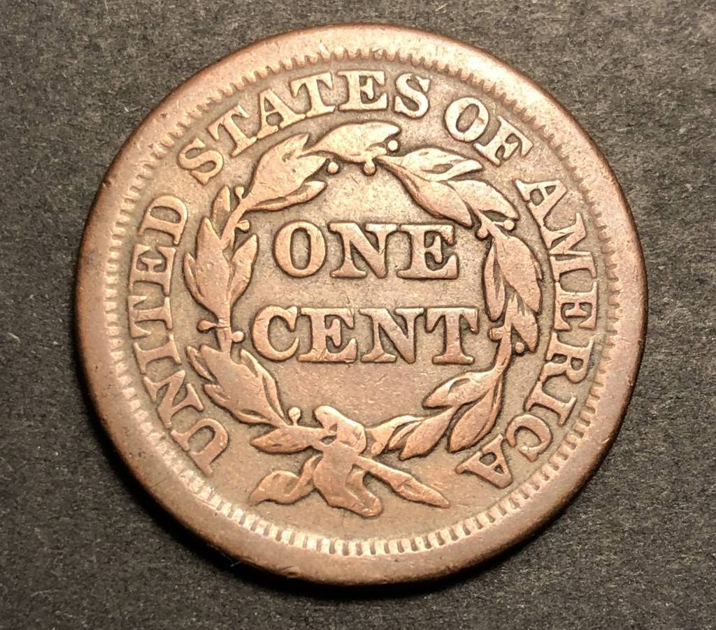 The Americas - SCARCE 1856 USA Large 1 cent coin - Higher Catalogue ...
