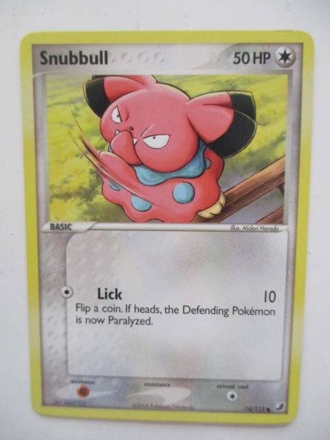 Trading Cards - POKEMON TRADING CARD - SNUBULL 2005 - CARD IN MINT ...