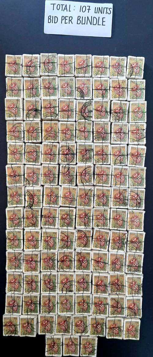 Republic of South Africa - **BID PER BUNDLE : 1977 RSA 3rd Definitive ...