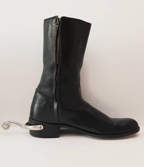 Kit - ** Rhodesian Bush War: BSAP Officer`s Step-Out Black Leather ...