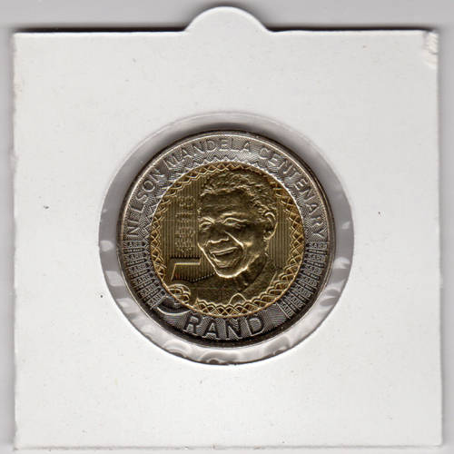 Other Mandela Coins - Nelson Mandela Centenary Five Rand - R5 2018 ...