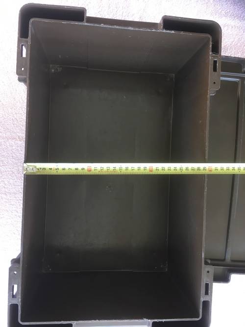 Other Militaria - SADF Plastic Ammo Box containing 4x Plastic 7.62 ...