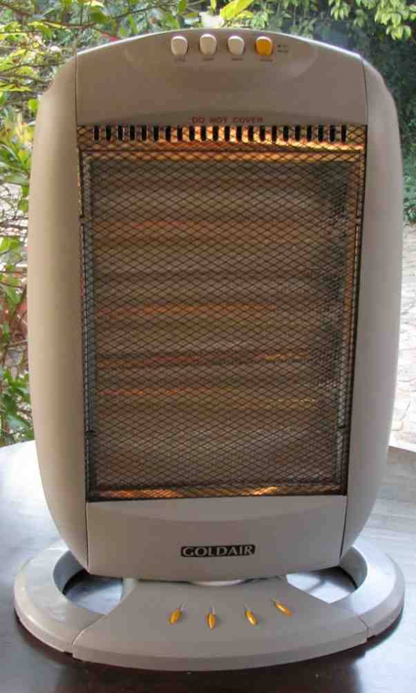 Heaters - GOLDAIR 3 BAR HALOGEN HEATER = GHH 3000 = 1200 watt = Good ...