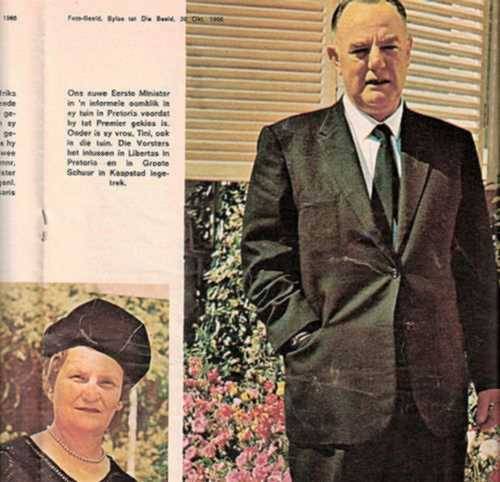 Africana - JOHN VORSTER (PREMIER 1966 - 1978). VIER SKAARS PUBLIKASIES ...