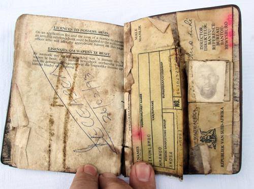 Other Antiques & Collectables - Apartheid Era Dompas / Referance Book ...