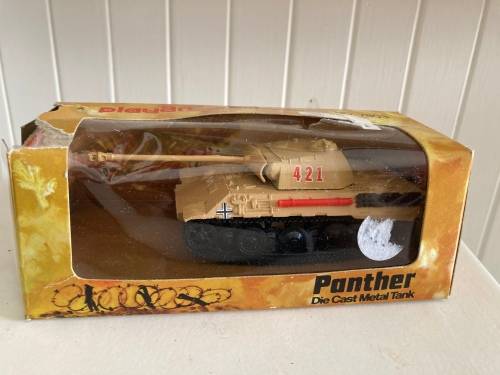 Models - 1970/80s diecast GERMAN WW2 PANTHER TANK by PLAYART toys was ...