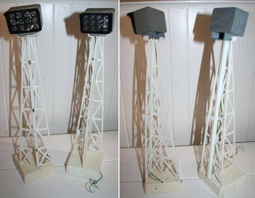 Vintage Toys - Vintage Subbuteo TABLE SOCCER FOOTBALL FLOOD LIGHTS - 51 ...