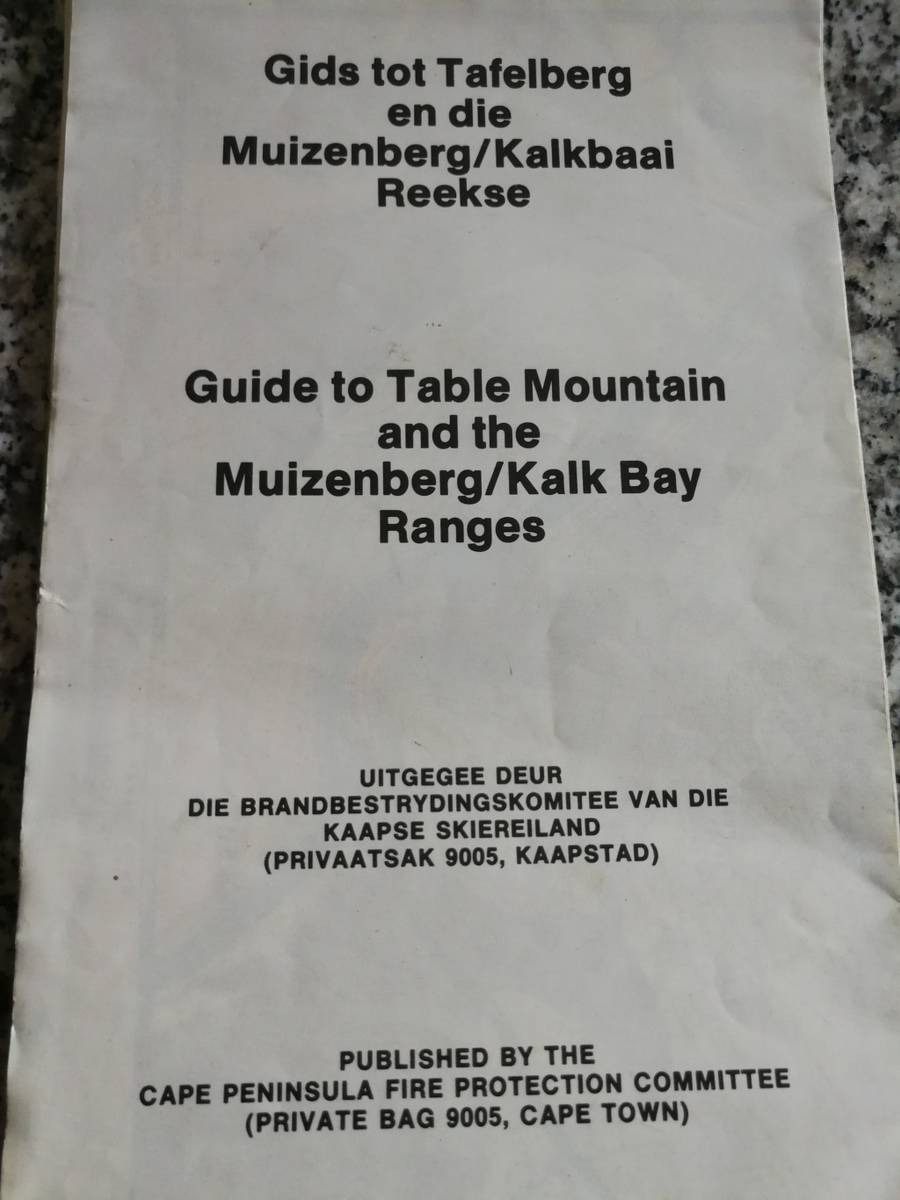 South African Travel & Geography - Map GUIDE TABLE MOUNTAIN ...