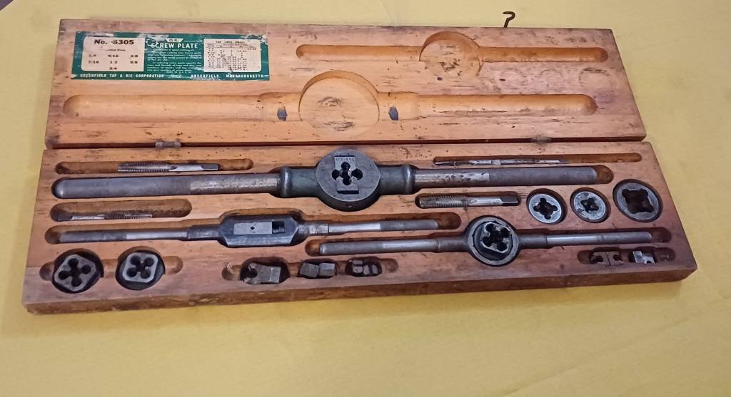 Tools - Vintage Tap and Die set was sold for R340.00 on 12 Jun at 22:01 ...