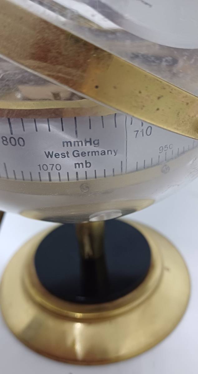 Barometers & Thermometers - WEATHER STATION /BAROMETER WEST GERMANY was ...