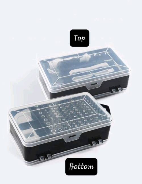 Tool Boxes & Sets - All in 1 Stainless Steel Compact Tool Kit - 115 pc ...