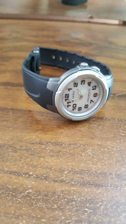 Men's Watches - JAGA watch with rubber strap QUALITY - WORKING ORDER ...