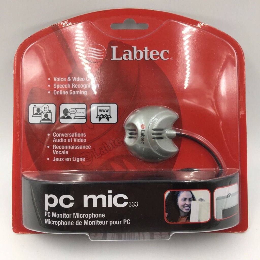 Studio Microphones - LABTEC PC Monitor Microphone was sold for 1.00 on ...