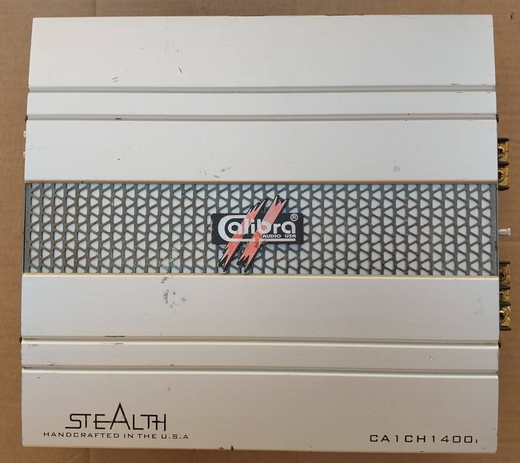 Amplifiers & Equalizers - OLDSCHOOL CALIBRA STEALTH 1,400W CAR ...
