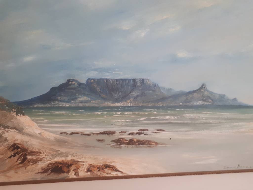 Paintings - Highly Acclaimed SA Artist Don Benzien Large Oil on Board ...