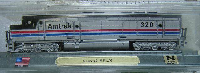 Locomotives - Trains of the World Diecast Model Collection Amtrak FP 45 ...