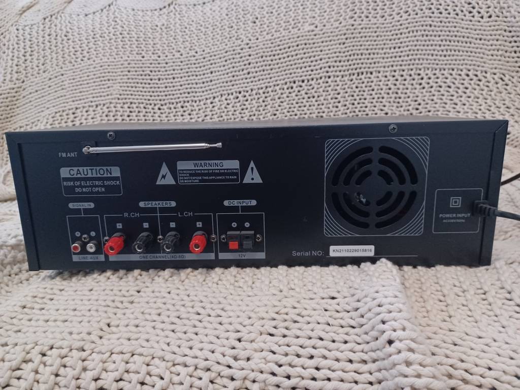 Amplifiers & Processors - Omega Power Amplifier AV-97221 *No Reserve ...