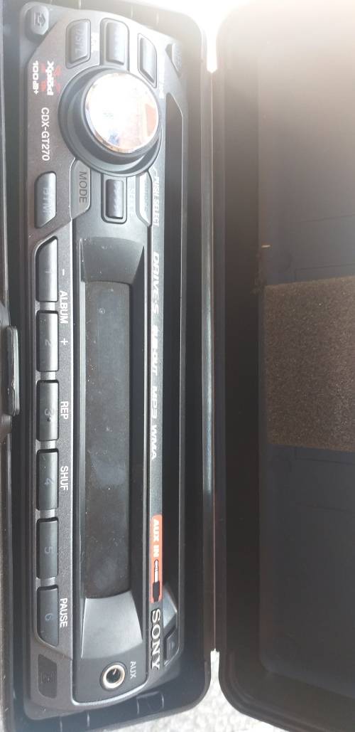 Other Audio & Visual Accessories - Sony Explode Car Radio Face only was ...