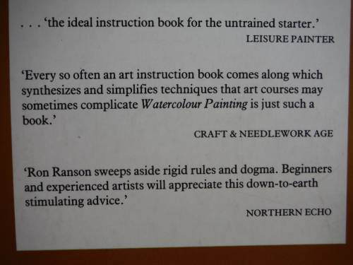 Art & Photography - Watercolour Painting : The Ron Ranson Technique for ...