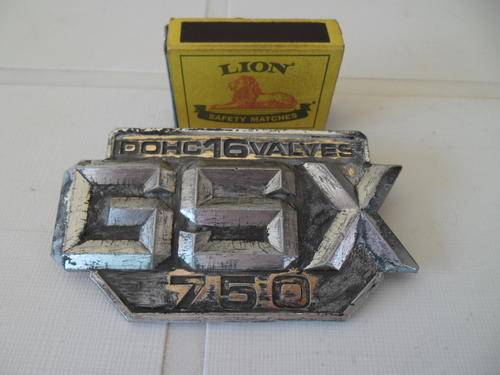 Road - GSX 750 DOHC 16 VALVES motor cycle badge size is 100mm wide for ...