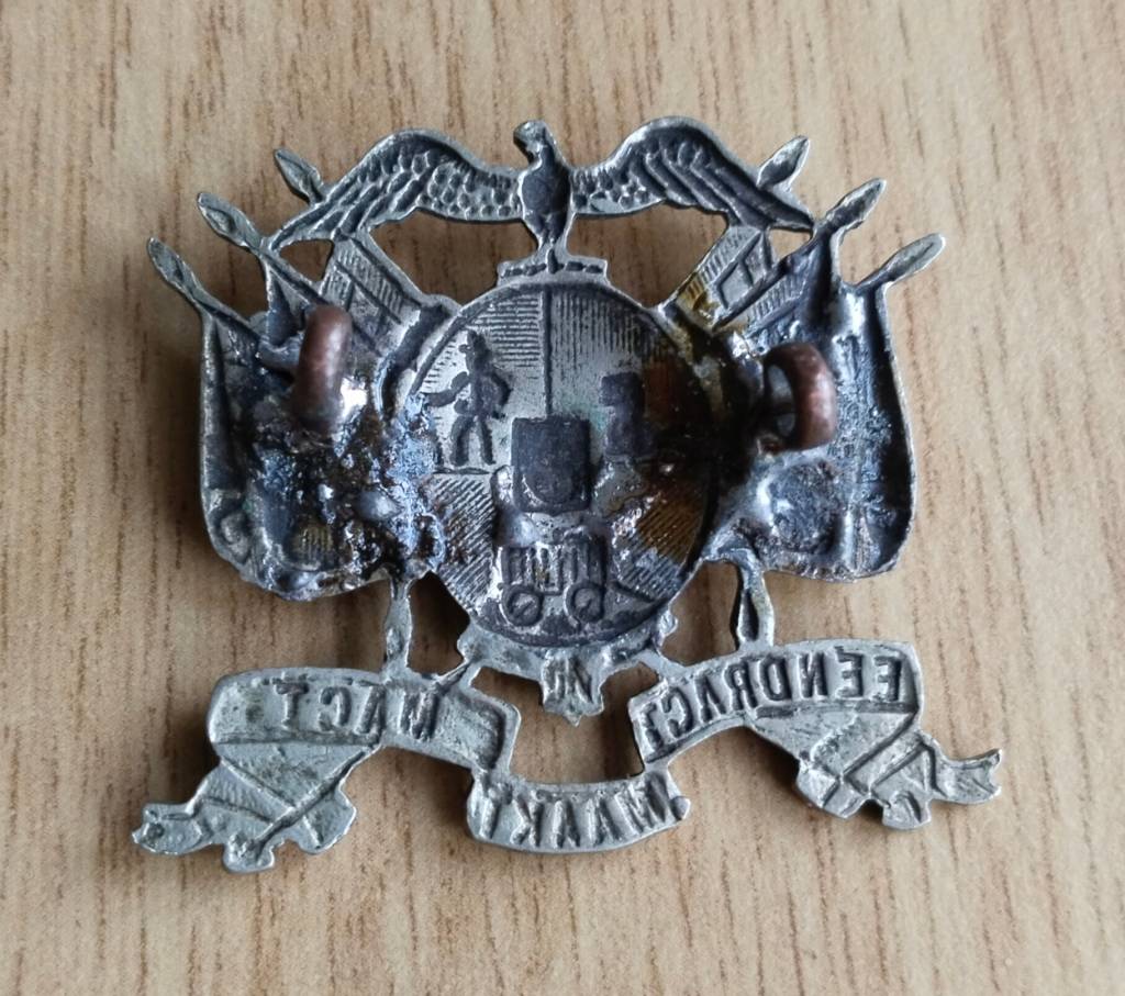 Boer War - ZAR Boer War Cap Badge. Staats Artillery. Rare. for sale in ...