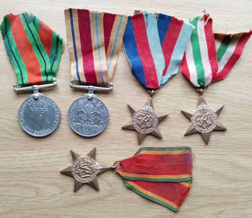World War 2 - WW11 Group Medals Awarded to C300616 S. UITLANDER. was ...