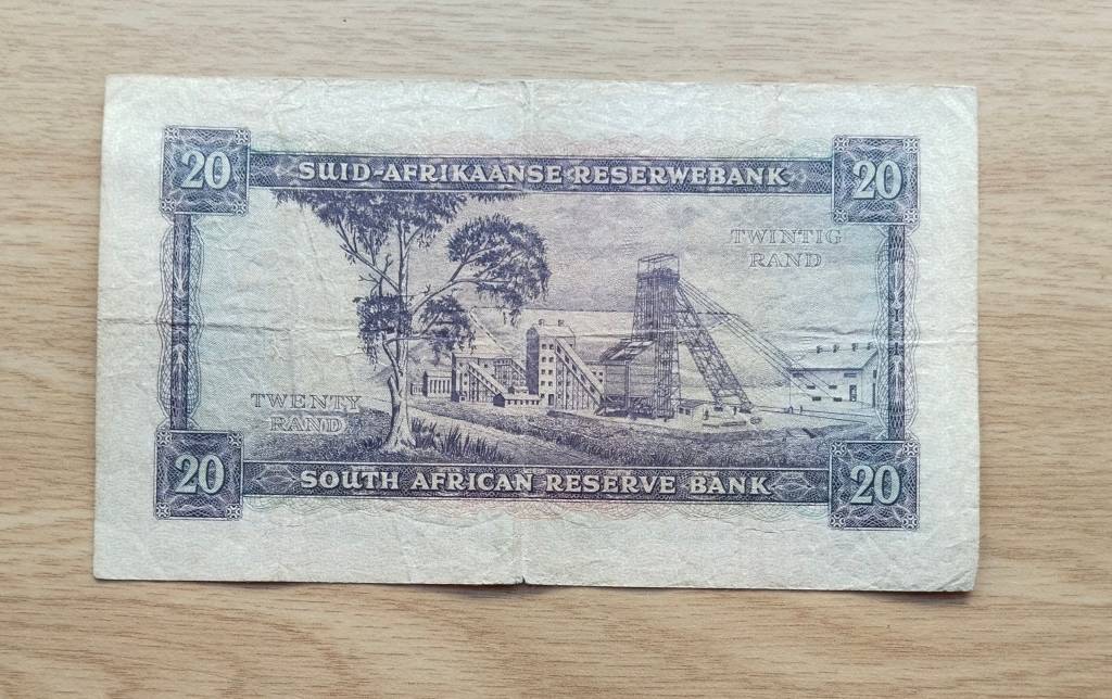 MH de Kock - South Africa M.H. de Kock Old R20 Bank Note. (128) for ...