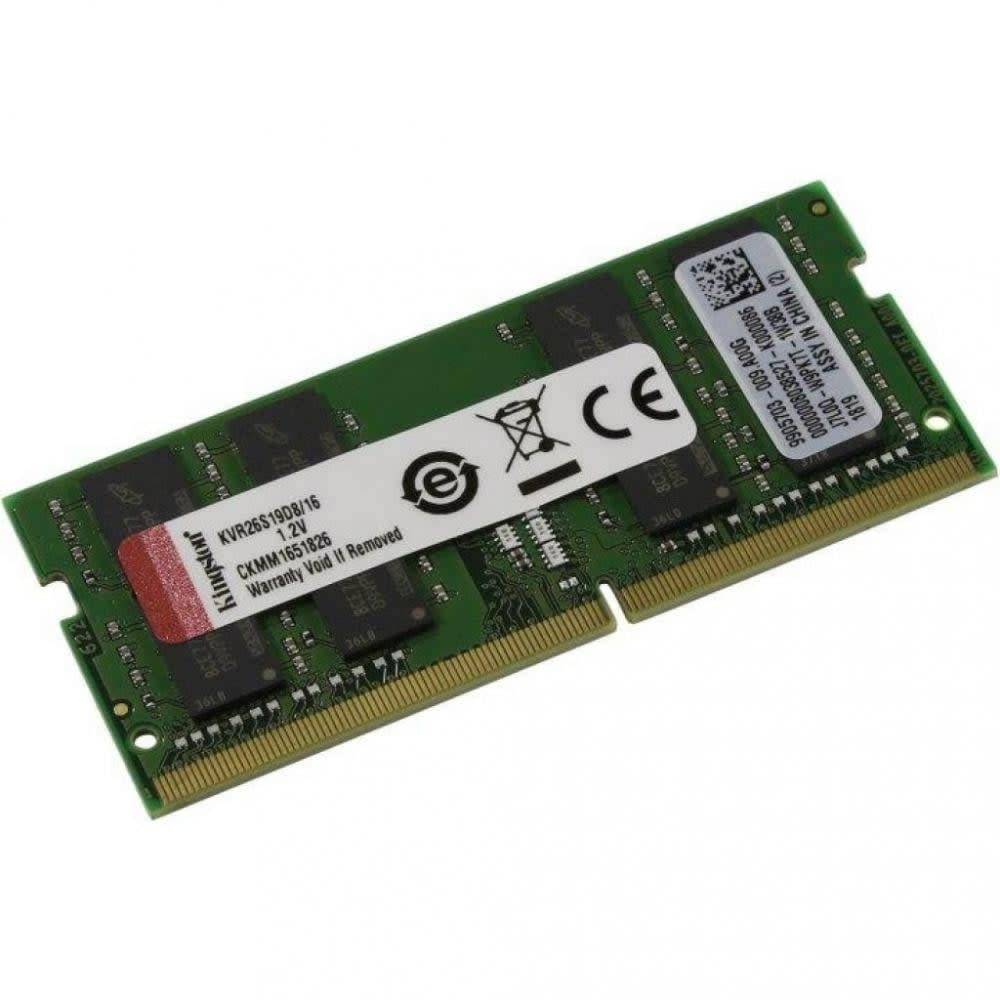 Memory (RAM) - Kingston 16 GB DDR4 Laptop RAM, 2666MHz, SODIMM, 1.2V ...