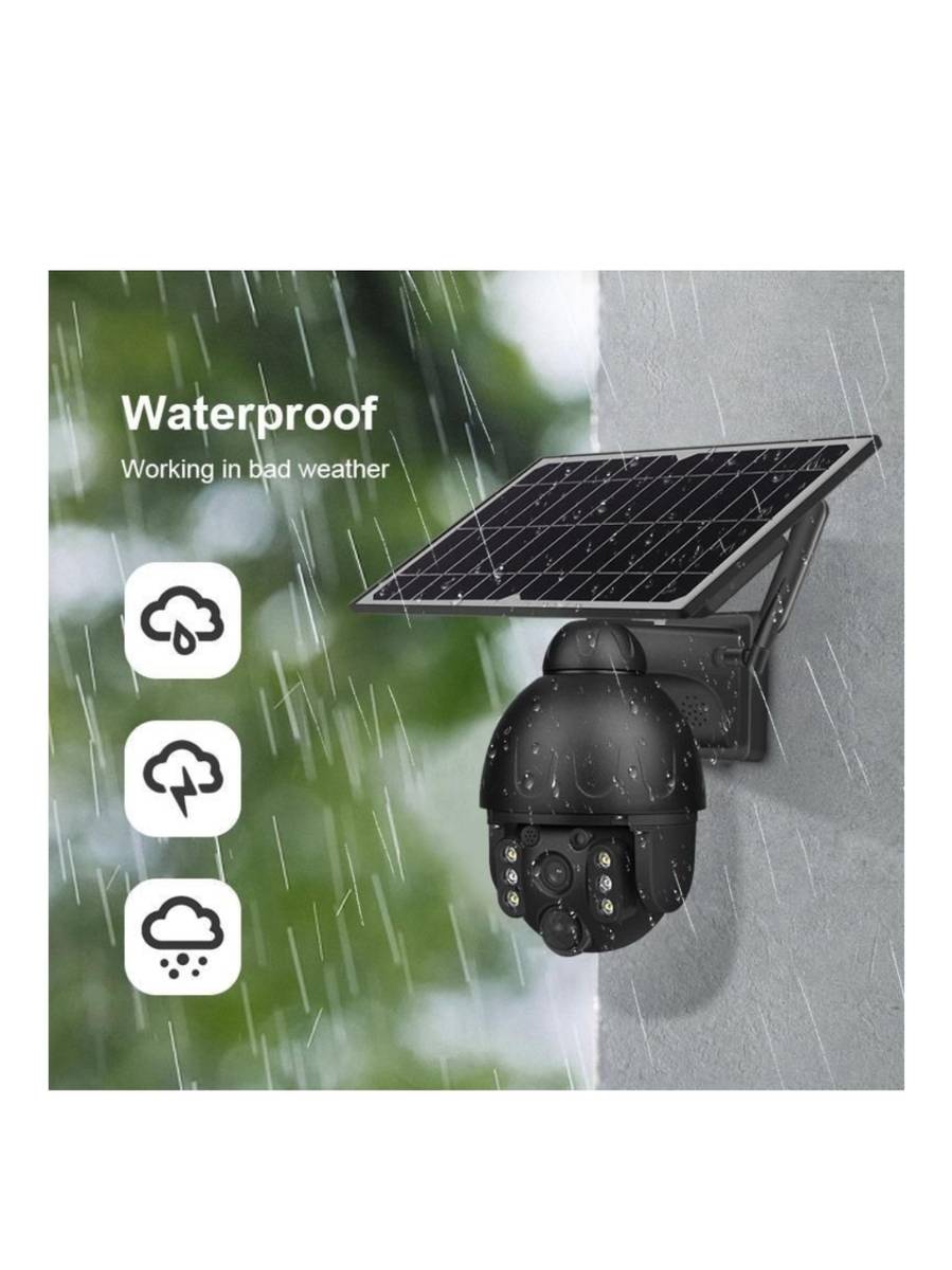 Surveillance Cameras - Andowl Q-SX80 Solar 4K HD Wifi+5G Outdoor Smart ...