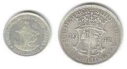 Other Republic of South Africa Coins - !!! 1942 SA 2 1/2 Shilling ...