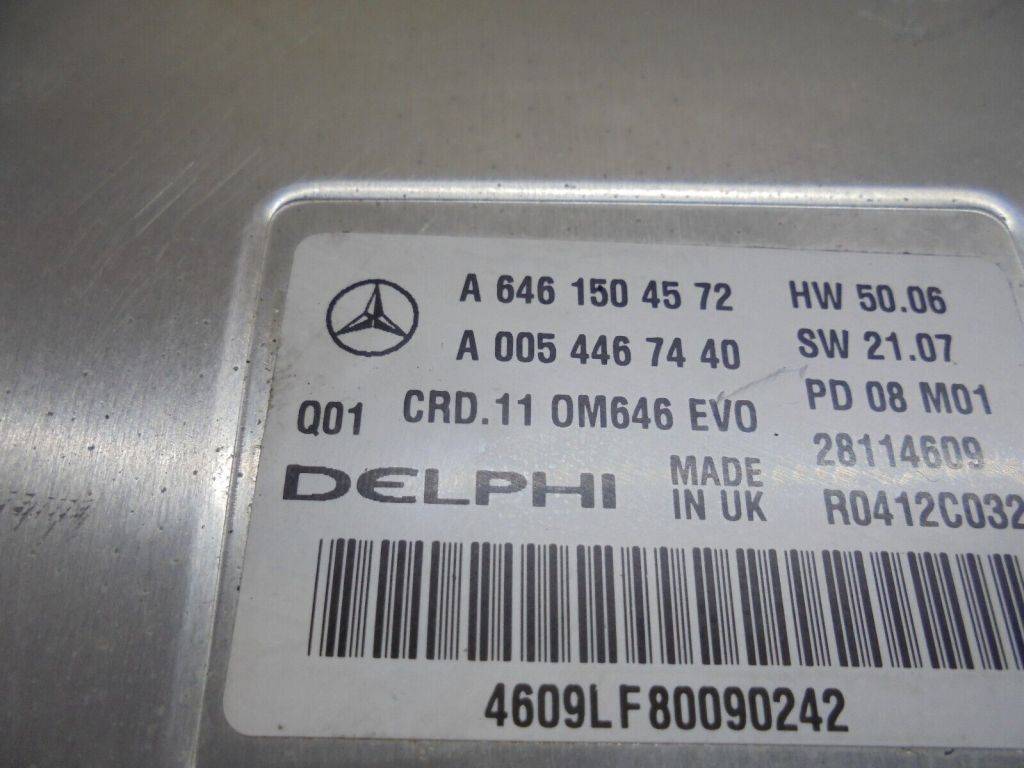 Engine Computers - MERCEDES BENZ W204 C220 CDI ECU COMPUTER BOX ...